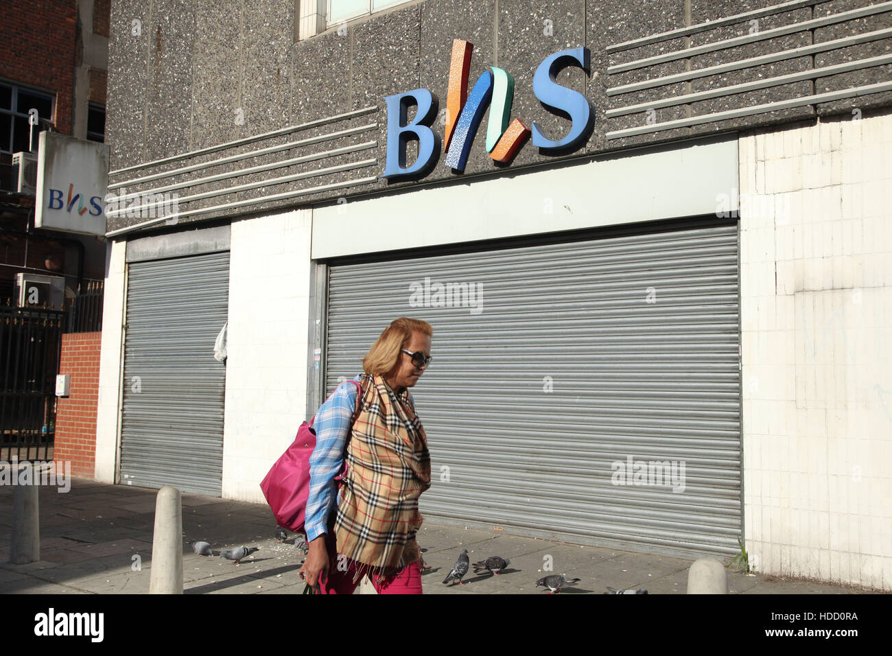 The BHS store in Wood Green, North London was one of the last one to ...