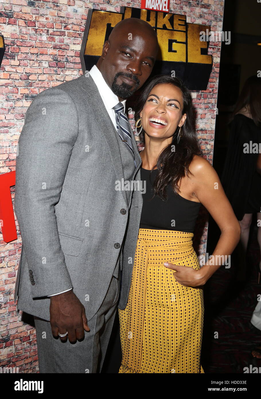 New York Premiere of 'Luke Cage' at AMC Magic Johnson Harlem Featuring ...