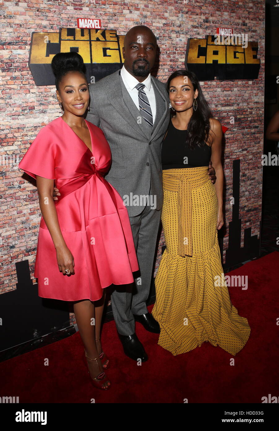 New York Premiere of 'Luke Cage' at AMC Magic Johnson Harlem Featuring ...