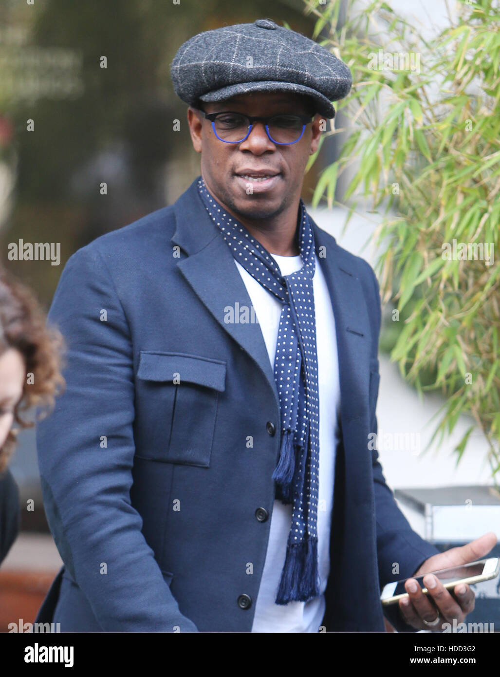 Ian Wright outside ITV Studios Featuring: Ian Wright Where: London ...