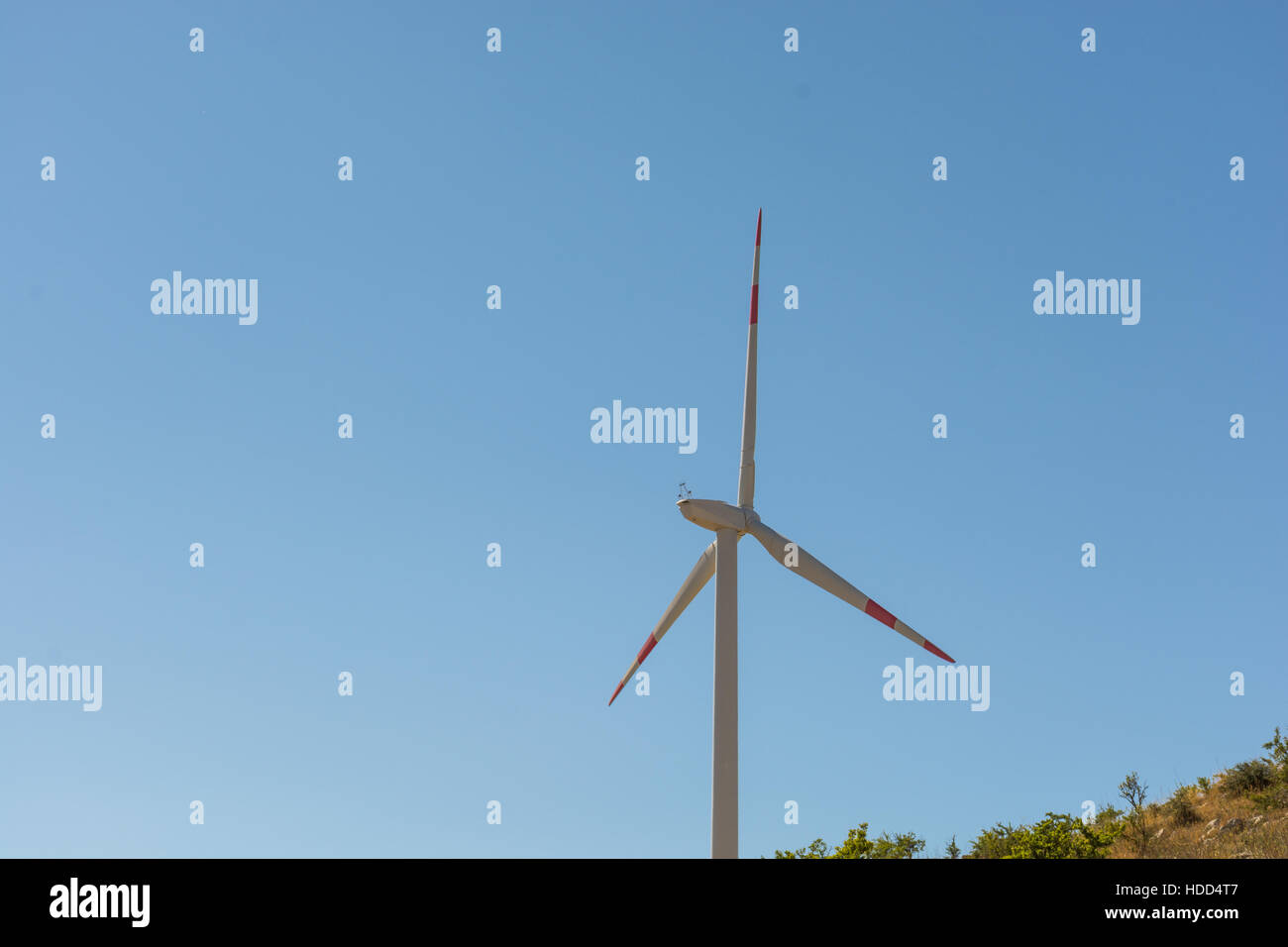 Abstract and conceptual, wind turbine, wind energy is the wind energy ...