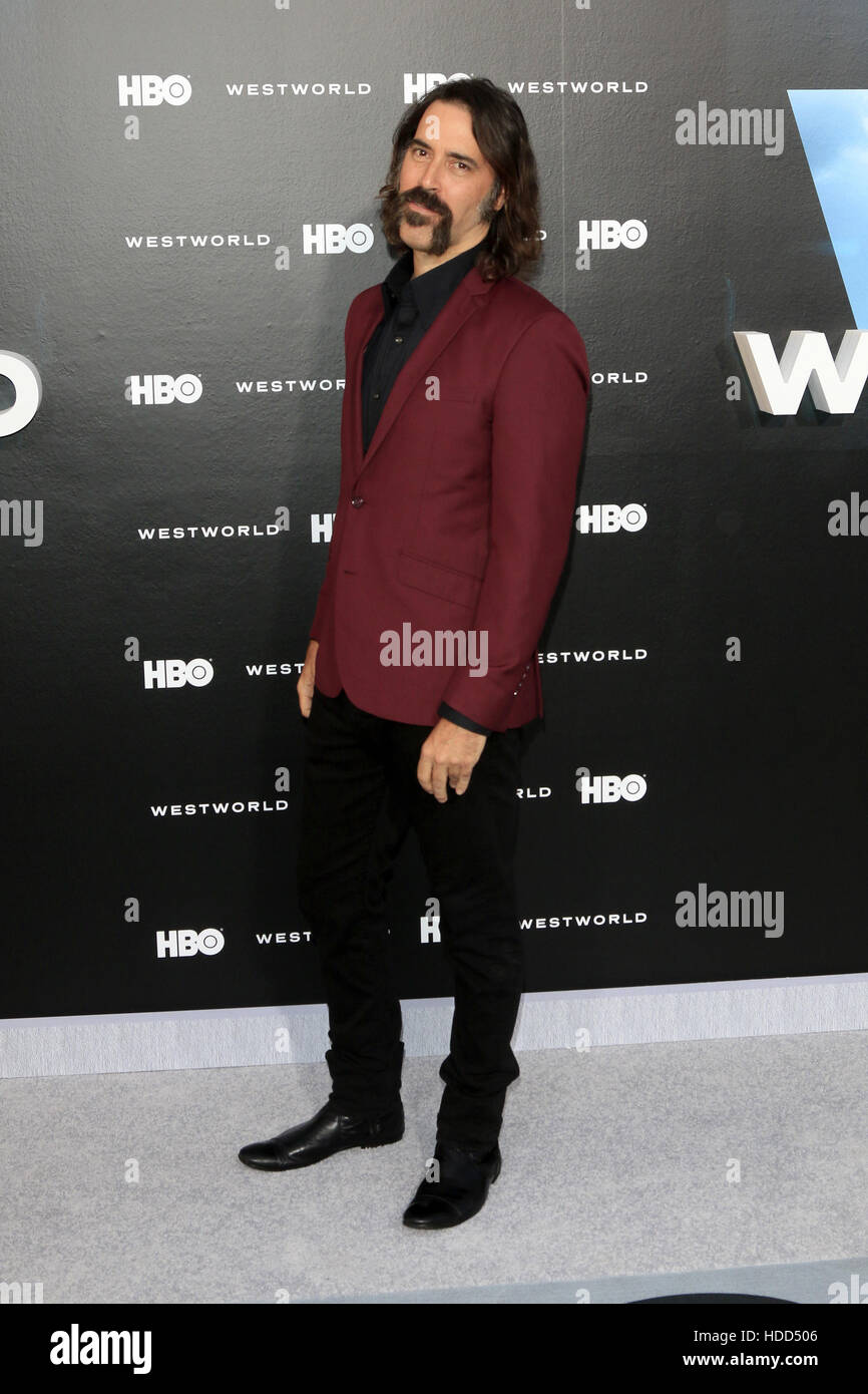 HBO drama series 'Westworld' Premiere Featuring: Jeff Daniel Phillips ...
