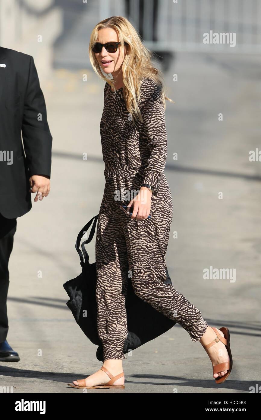 Piper Perabo seen at the ABC studios for Jimmy Kimmel Live Featuring ...