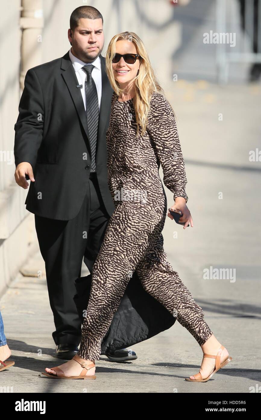 Piper Perabo seen at the ABC studios for Jimmy Kimmel Live Featuring ...