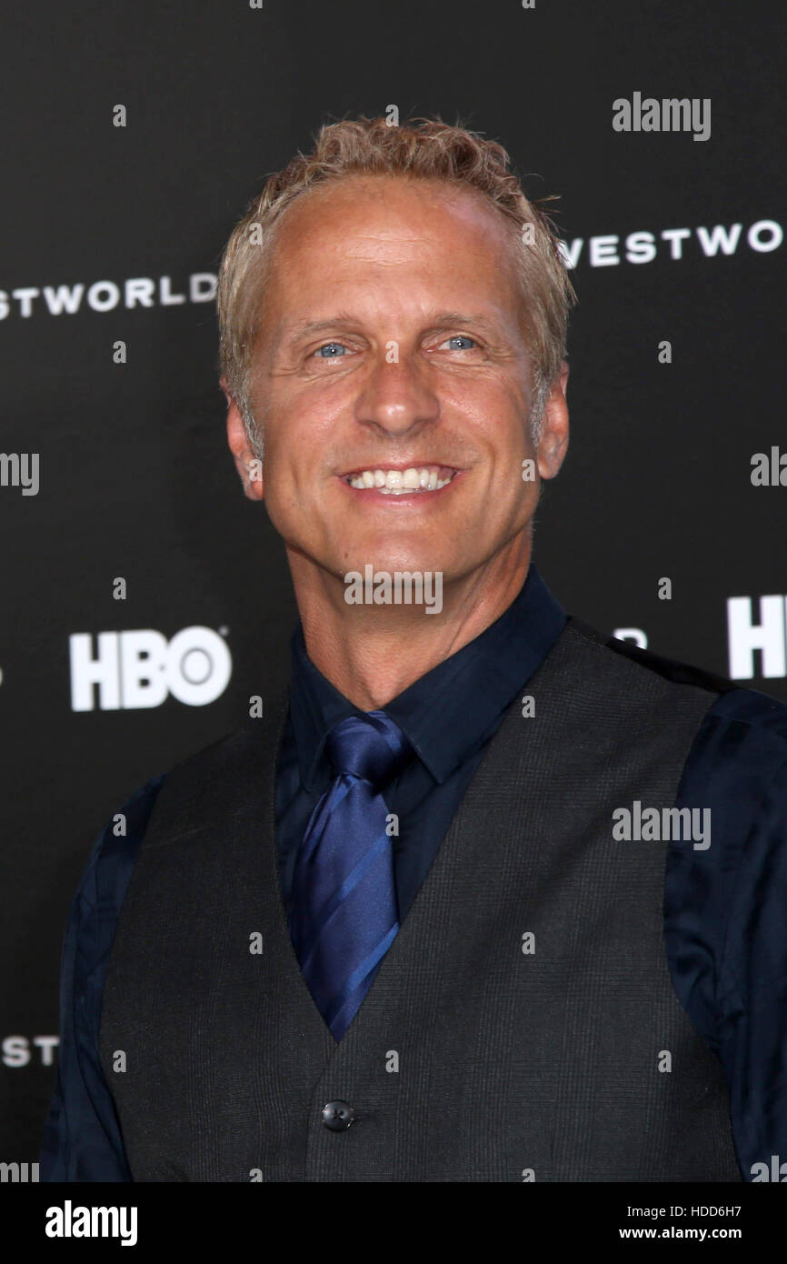 Patrick Fabian attending the Los Angeles premiere of HBO drama ...