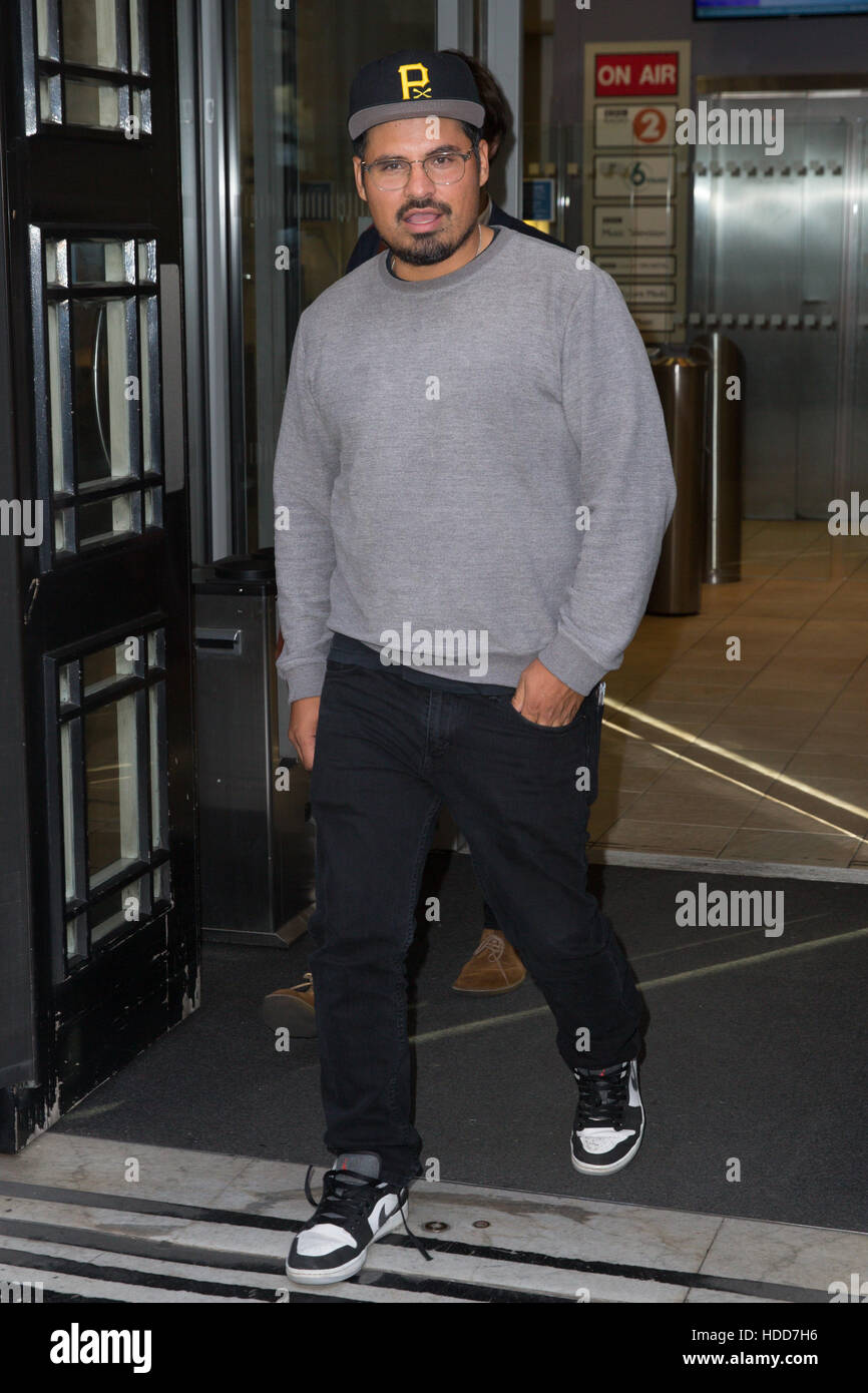 Celebrities at Radio 2 Featuring: Michael Pena Where: London, United ...