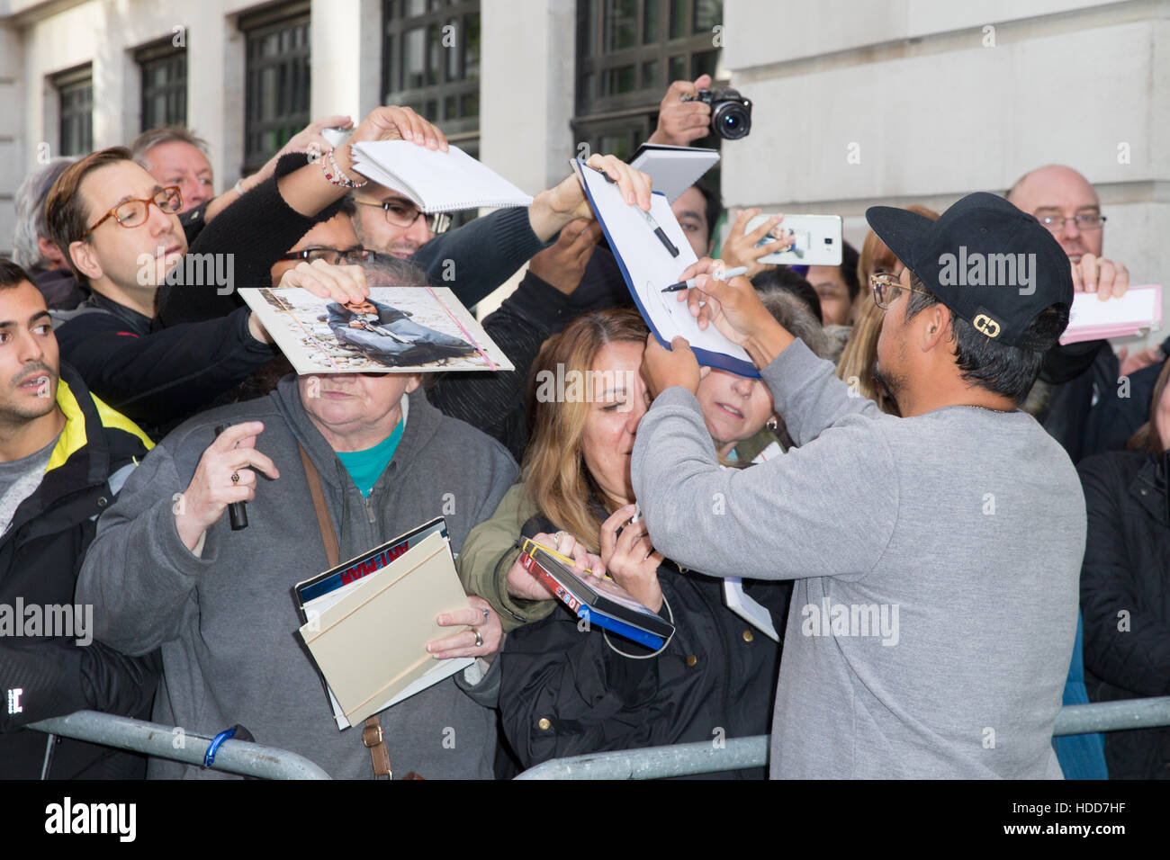 Celebrities at Radio 2 Featuring: Michael Pena Where: London, United ...
