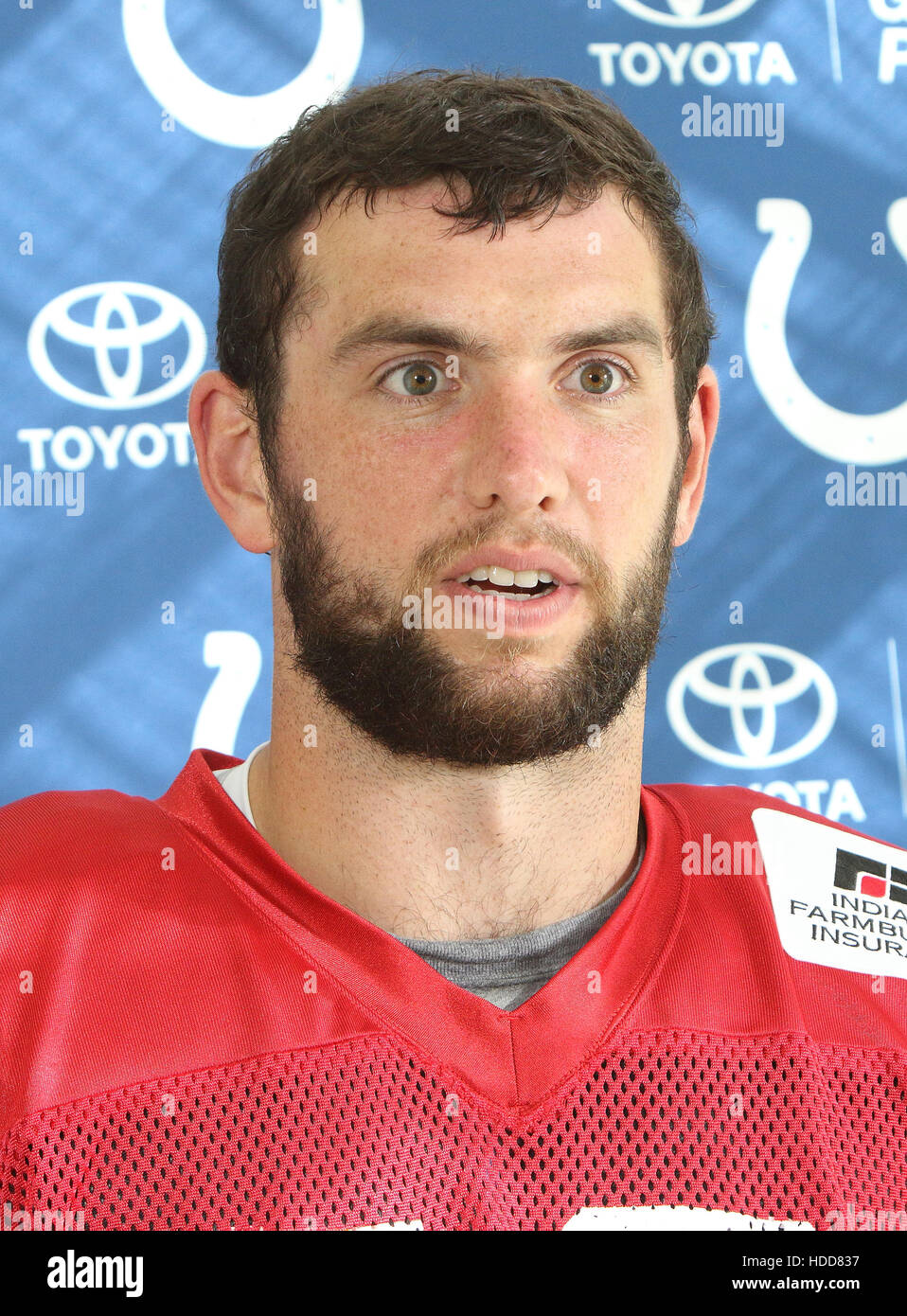 Indianapolis Colts Press Conference at The Grove Hotel, Chandlers Cross ...