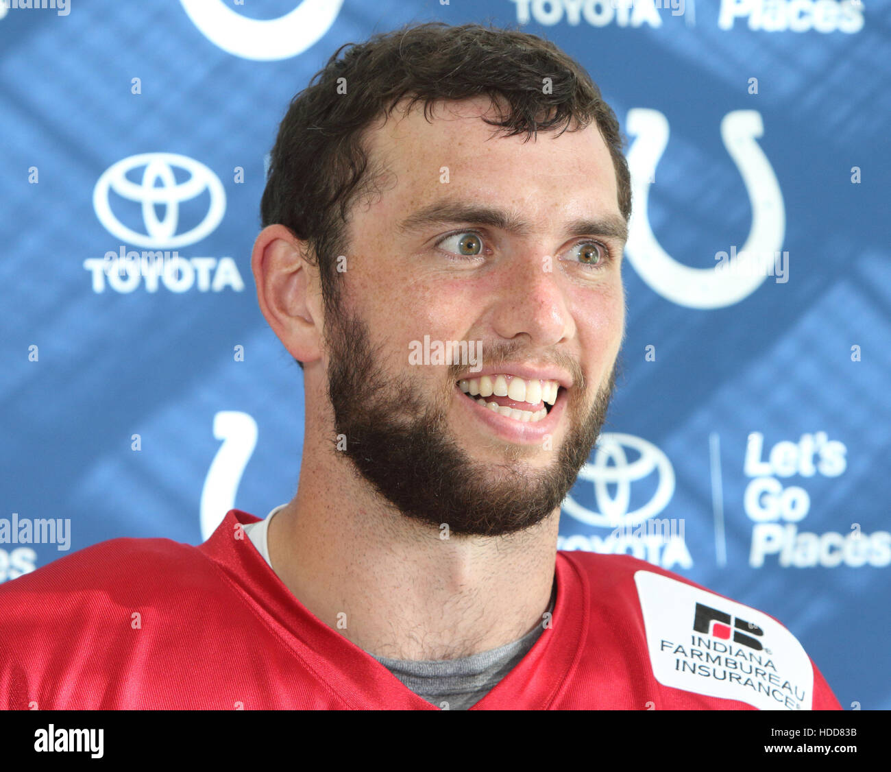 Indianapolis Colts Press Conference at The Grove Hotel, Chandlers Cross ...