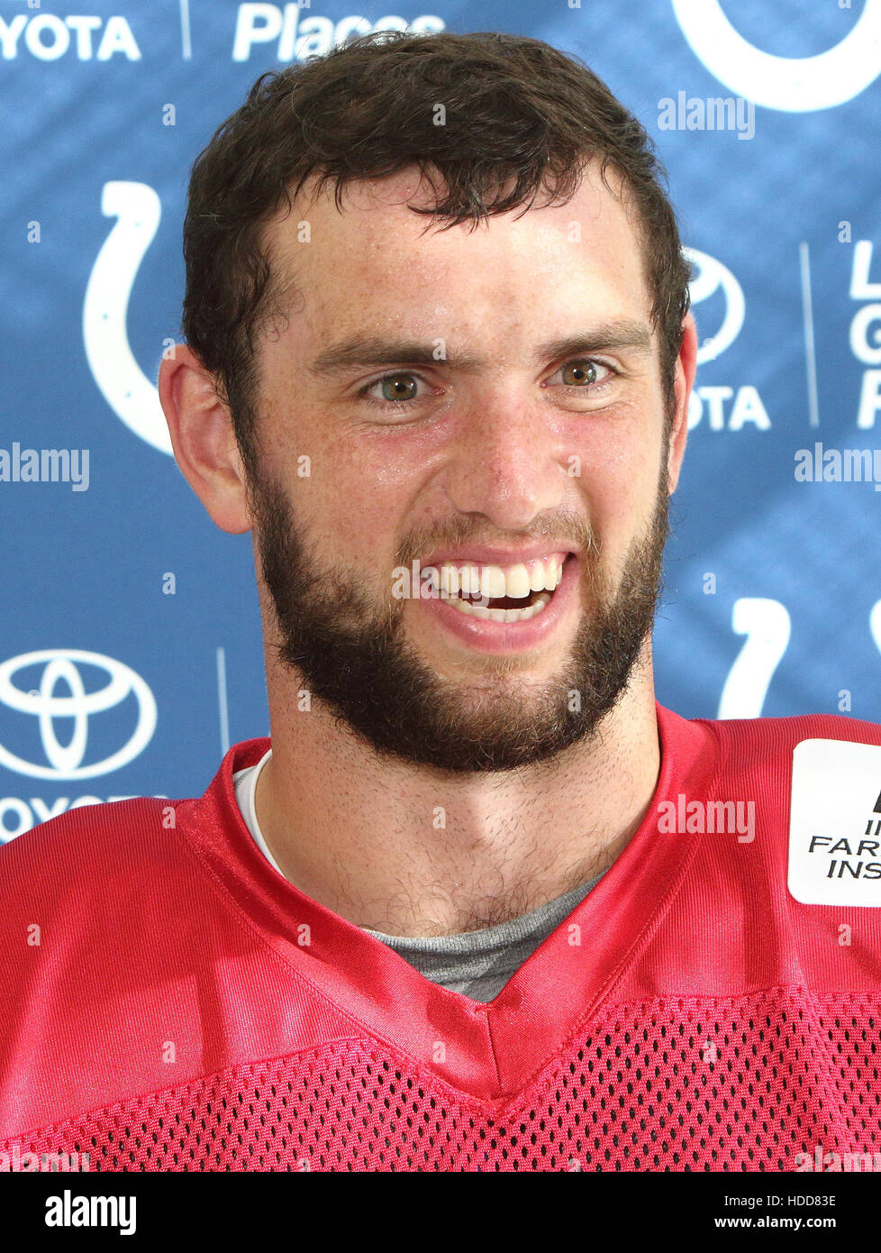 Indianapolis Colts Press Conference at The Grove Hotel, Chandlers Cross ...