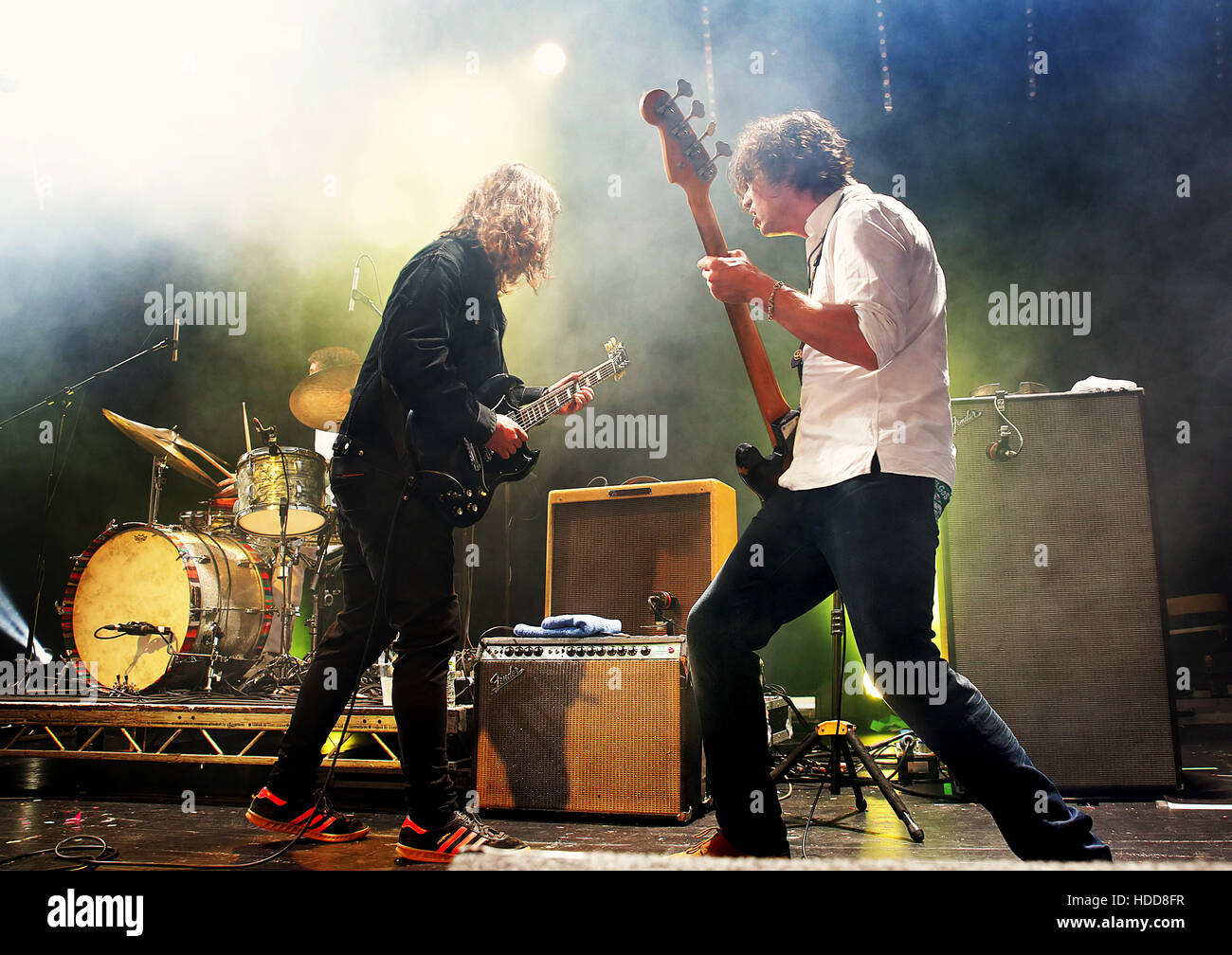 The Zutons Performing at a Benefit Concert for Kristian Ealey at ...