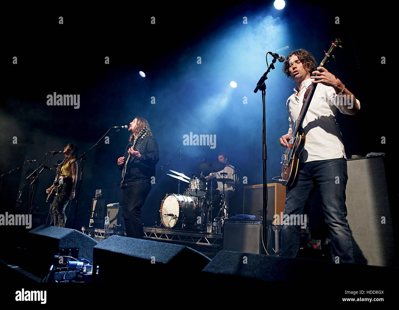 The Zutons Performing at a Benefit Concert for Kristian Ealey at ...