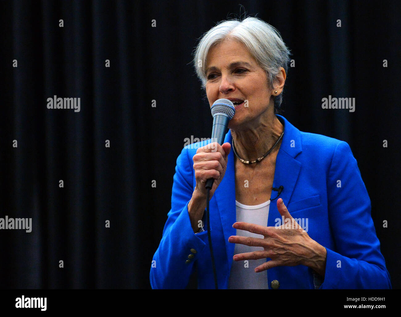 Presidential Green Party candidate Jill Stein speaks at Miami Dade ...