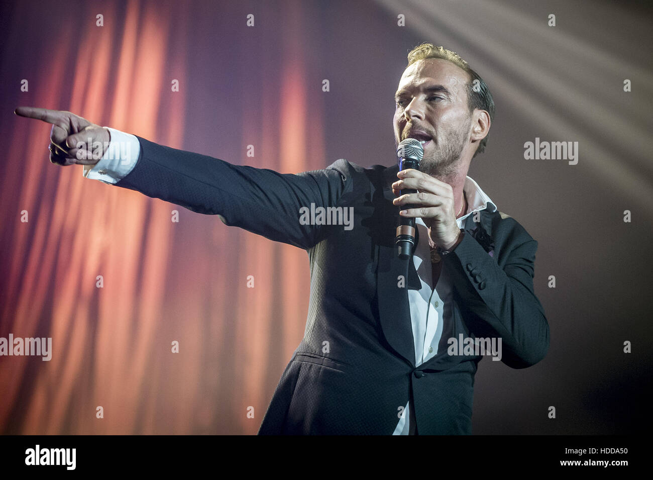 Matt Goss performs live at The SSE Arena Wembley Featuring: Matt Goss ...