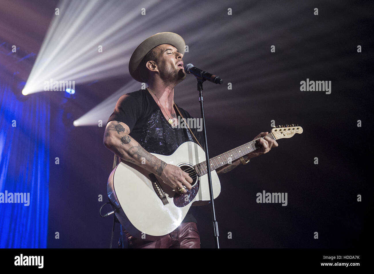 Matt Goss performs live at The SSE Arena Wembley Featuring: Matt Goss ...
