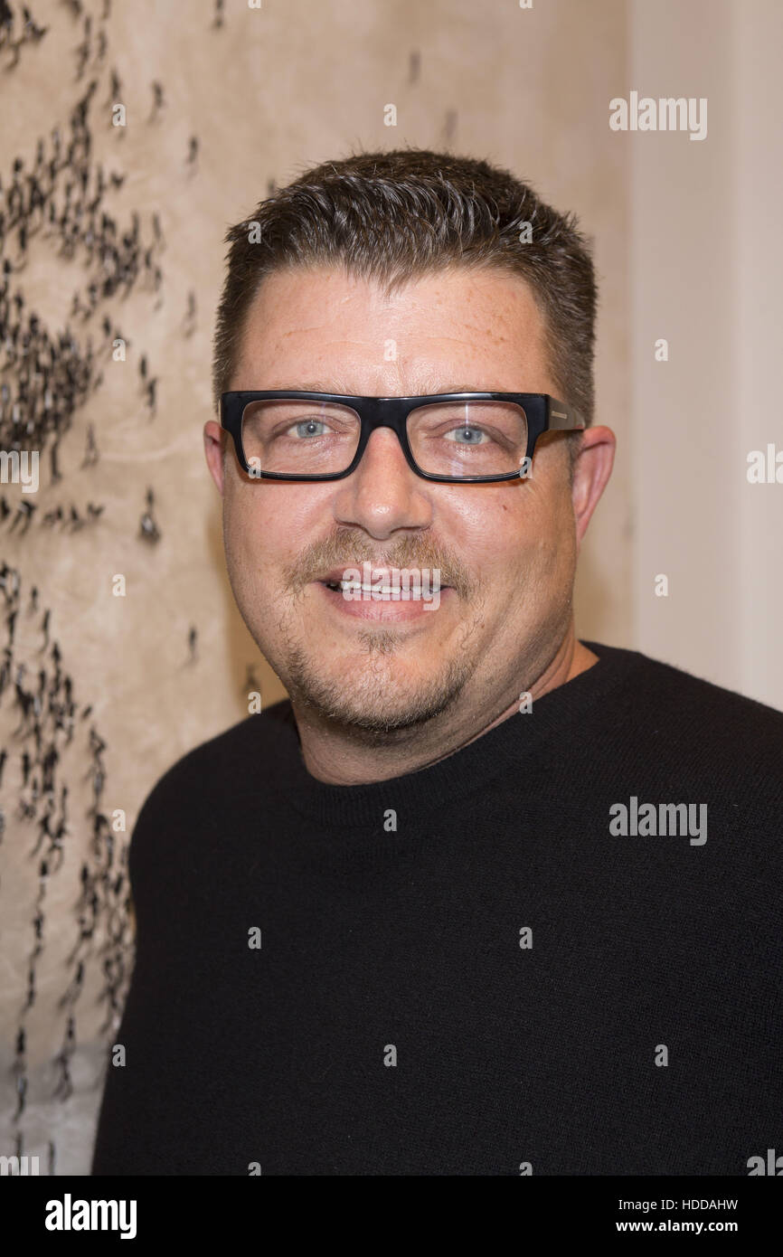 Graig Alan opens his own Exhibition at Galerie Mensing Featuring: Graig ...