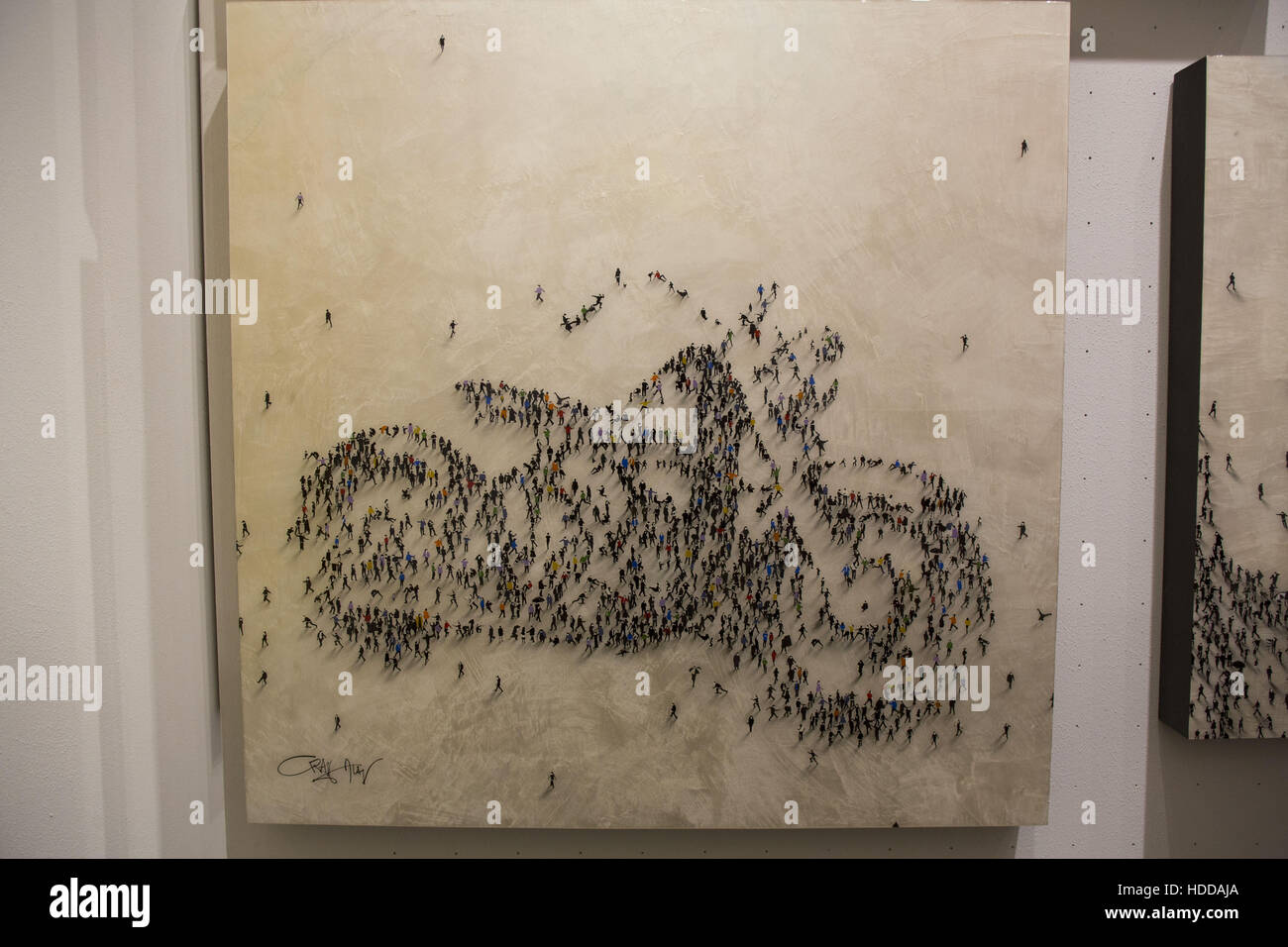 Graig Alan opens his own Exhibition at Galerie Mensing Featuring: Graig ...