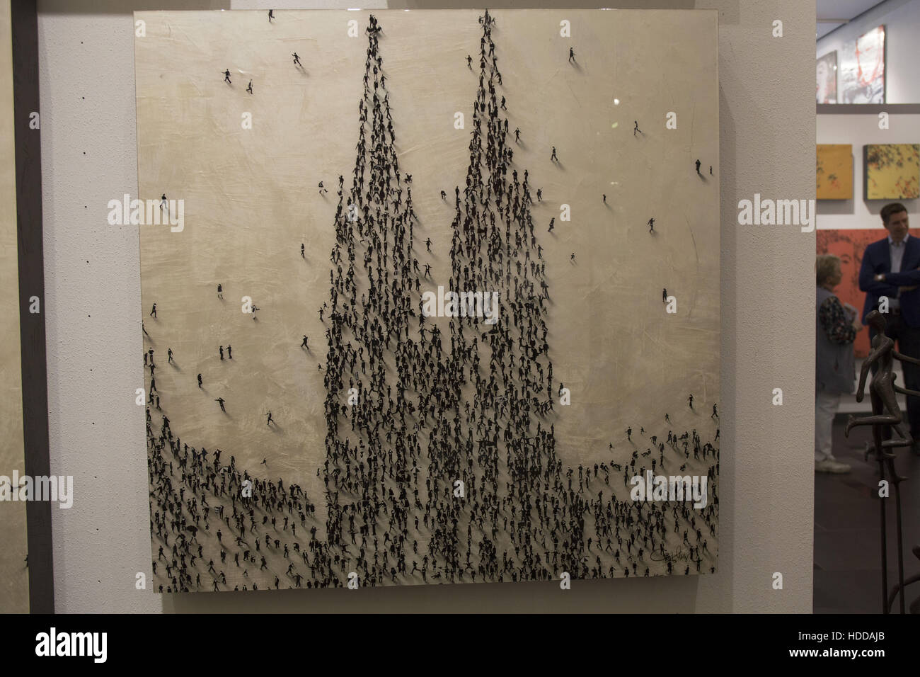 Graig Alan opens his own Exhibition at Galerie Mensing Featuring: Graig ...