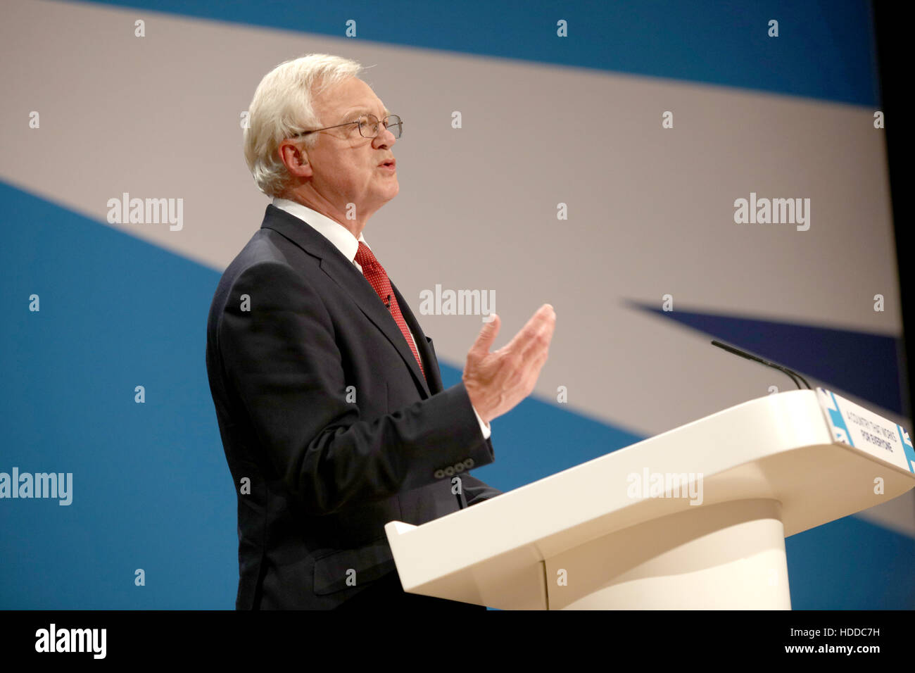 Secretary of State for Exiting the European Union David Davis ...