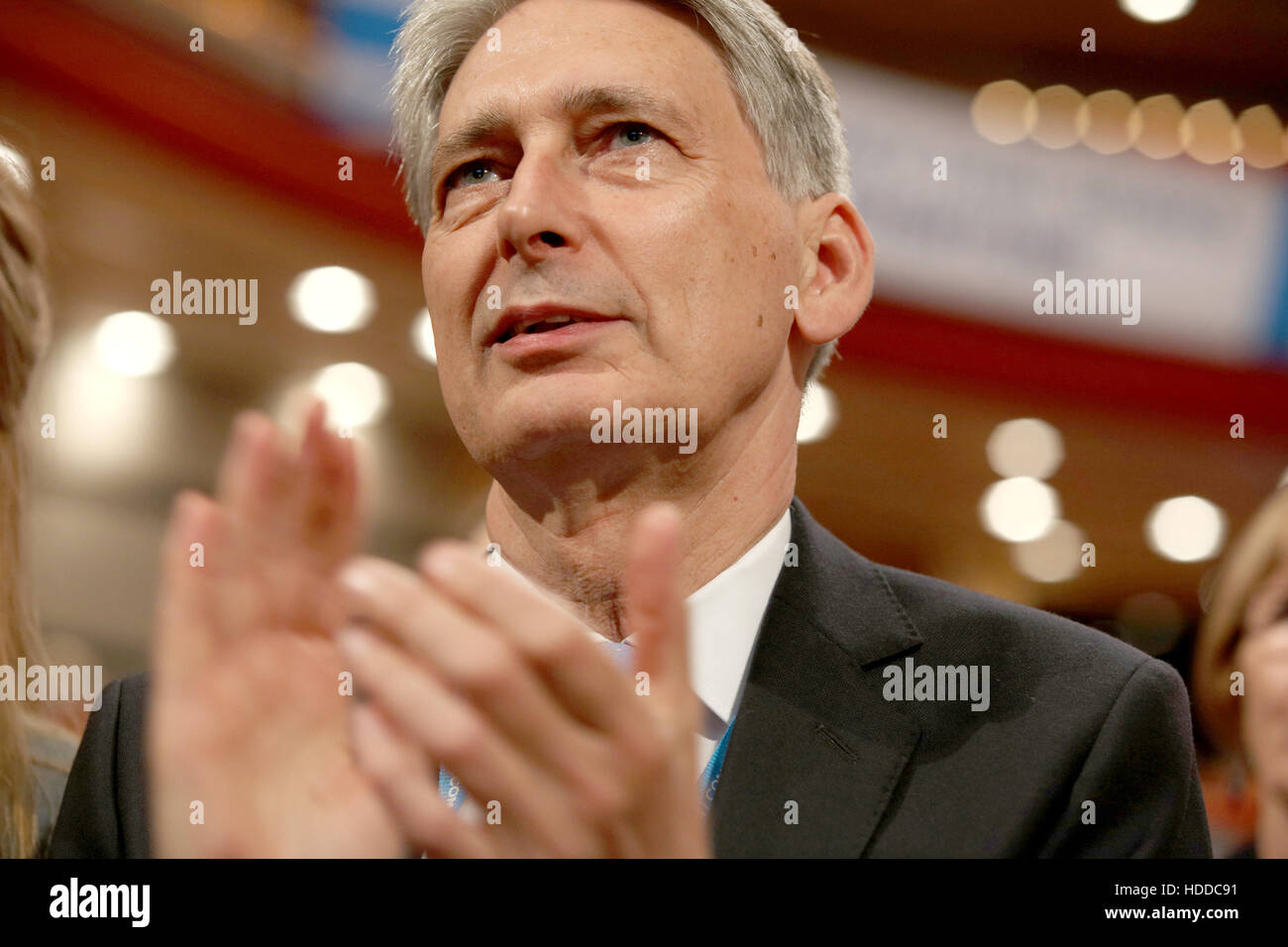 Chancellor of the Exchequer Philip Hammond attending the 2016 ...