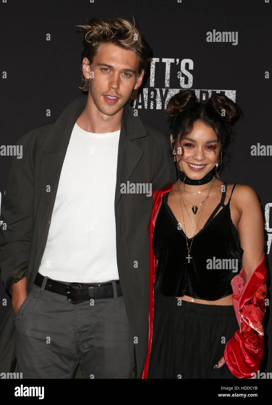 Knott's Scary Farm Black Carpet Party Featuring: Austin Butler, Vanessa ...
