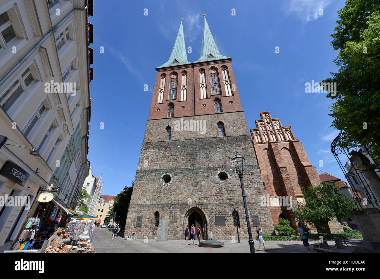 Nikolaikirche, Nikolaiviertel, Mitte, Berlin, Deutschland Stock Photo ...