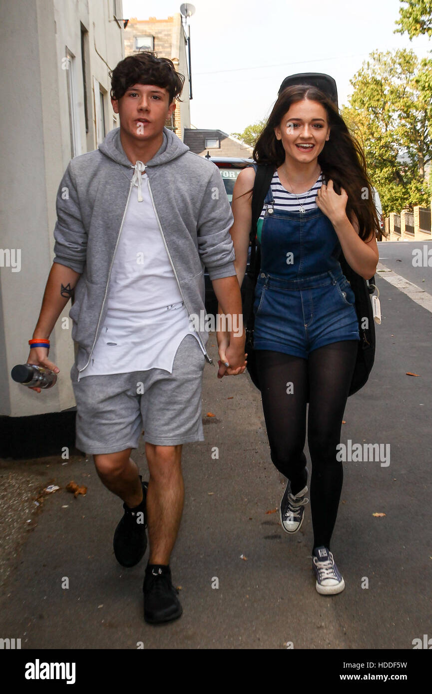 The finalists from the this years X Factor attend rehearsals ahead of ...