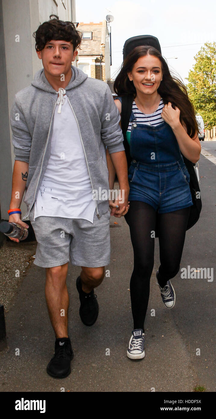 The finalists from the this years X Factor attend rehearsals ahead of ...