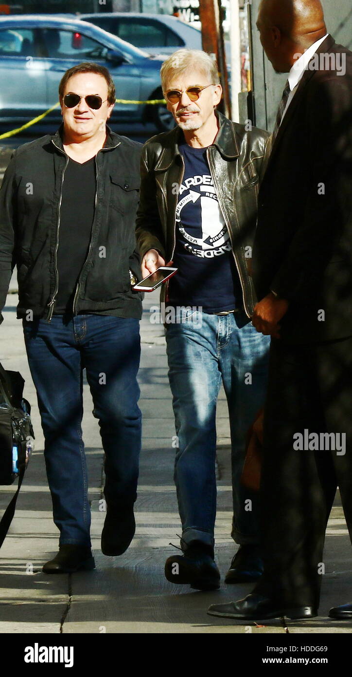 Celebrities at ABC studios for Jimmy Kimmel Live! Featuring: Billy Bob ...
