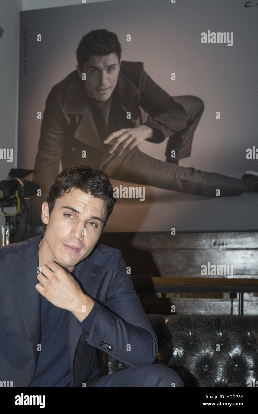 Actor Alex Gonzalez attends the presentation of the new campaign Fall ...