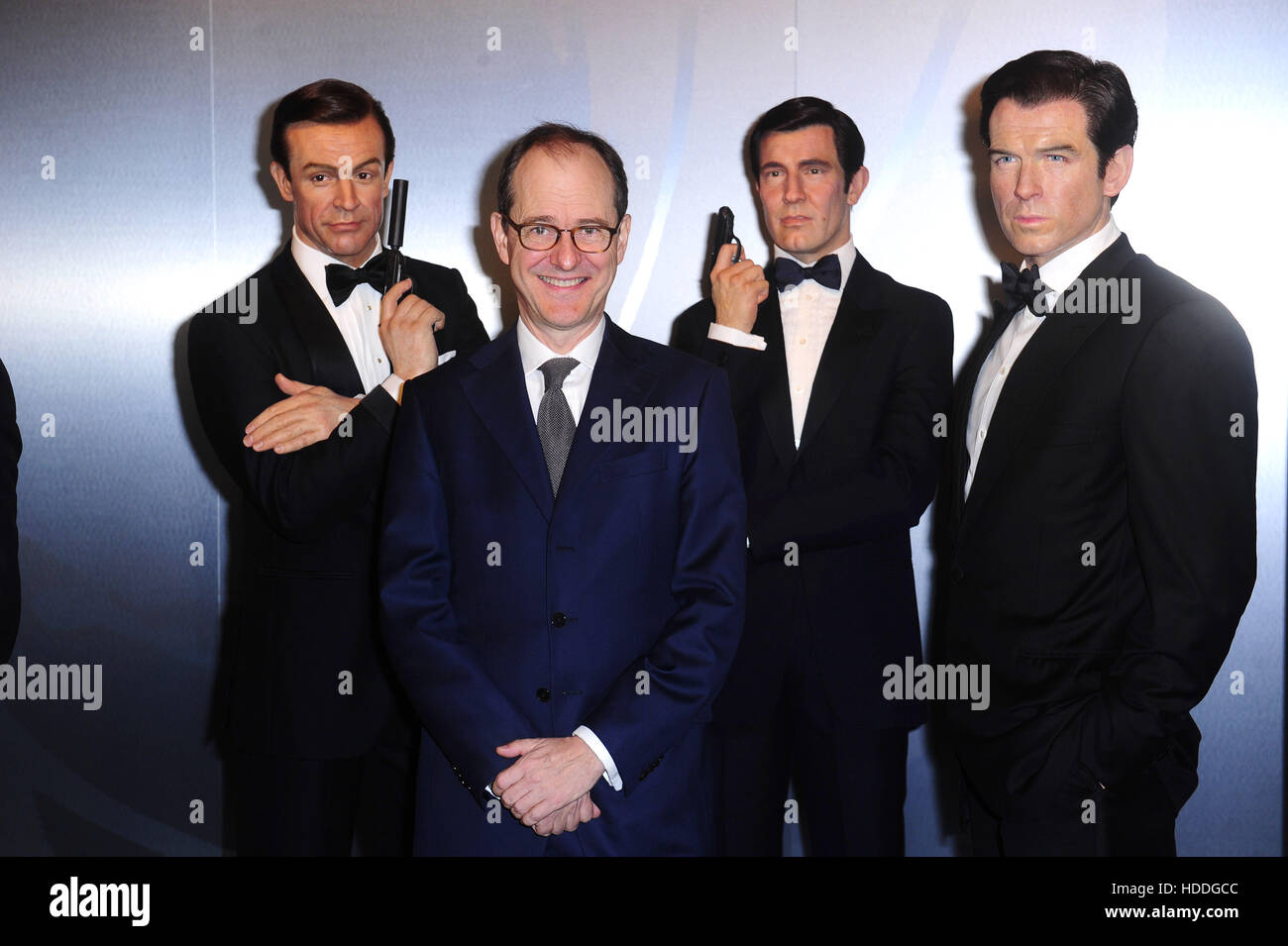 Madame Tussauds unveils six James Bond wax figures. Featuring: Sir ...