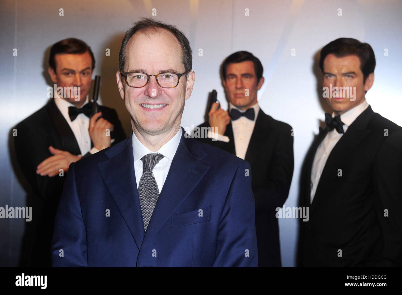 Madame Tussauds unveils six James Bond wax figures. Featuring: Sir ...