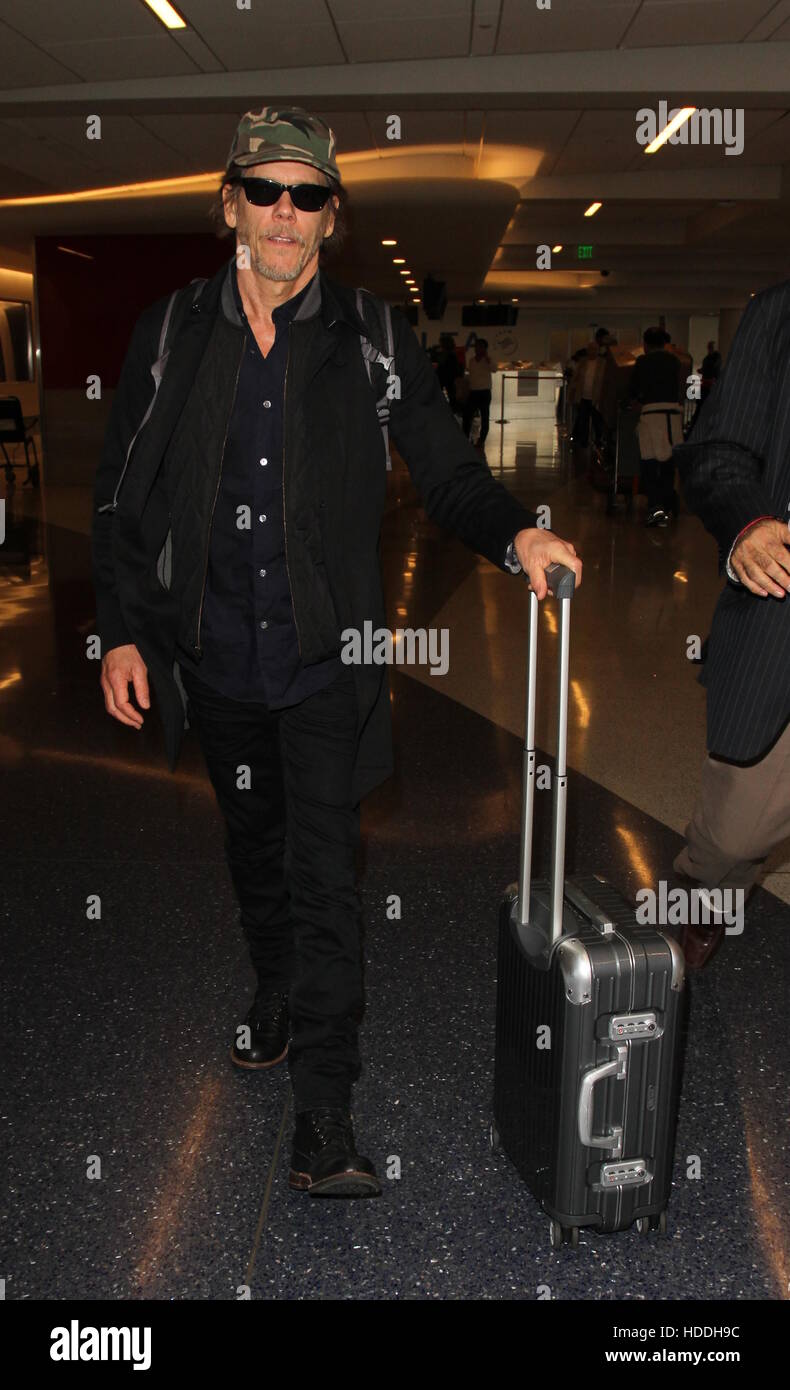 Kevin Bacon at Los Angeles International Airport (LAX) Featuring: Kevin ...