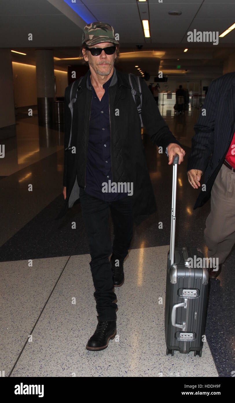 Kevin Bacon at Los Angeles International Airport (LAX) Featuring: Kevin ...