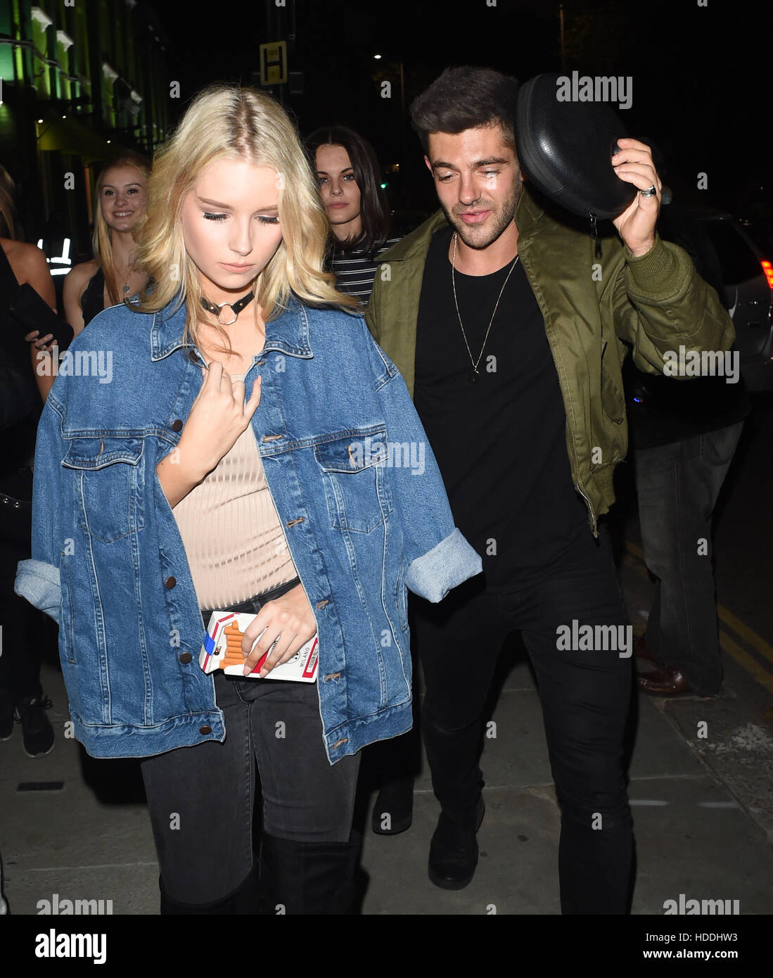 Lottie Moss seen partying with MIC star Alex Mytton until 2.30am at ...