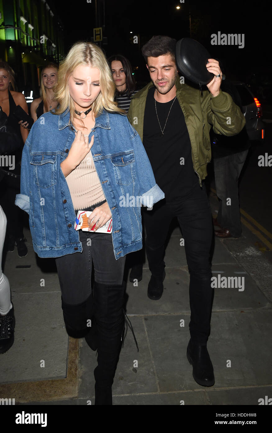 Lottie Moss seen partying with MIC star Alex Mytton until 2.30am at ...