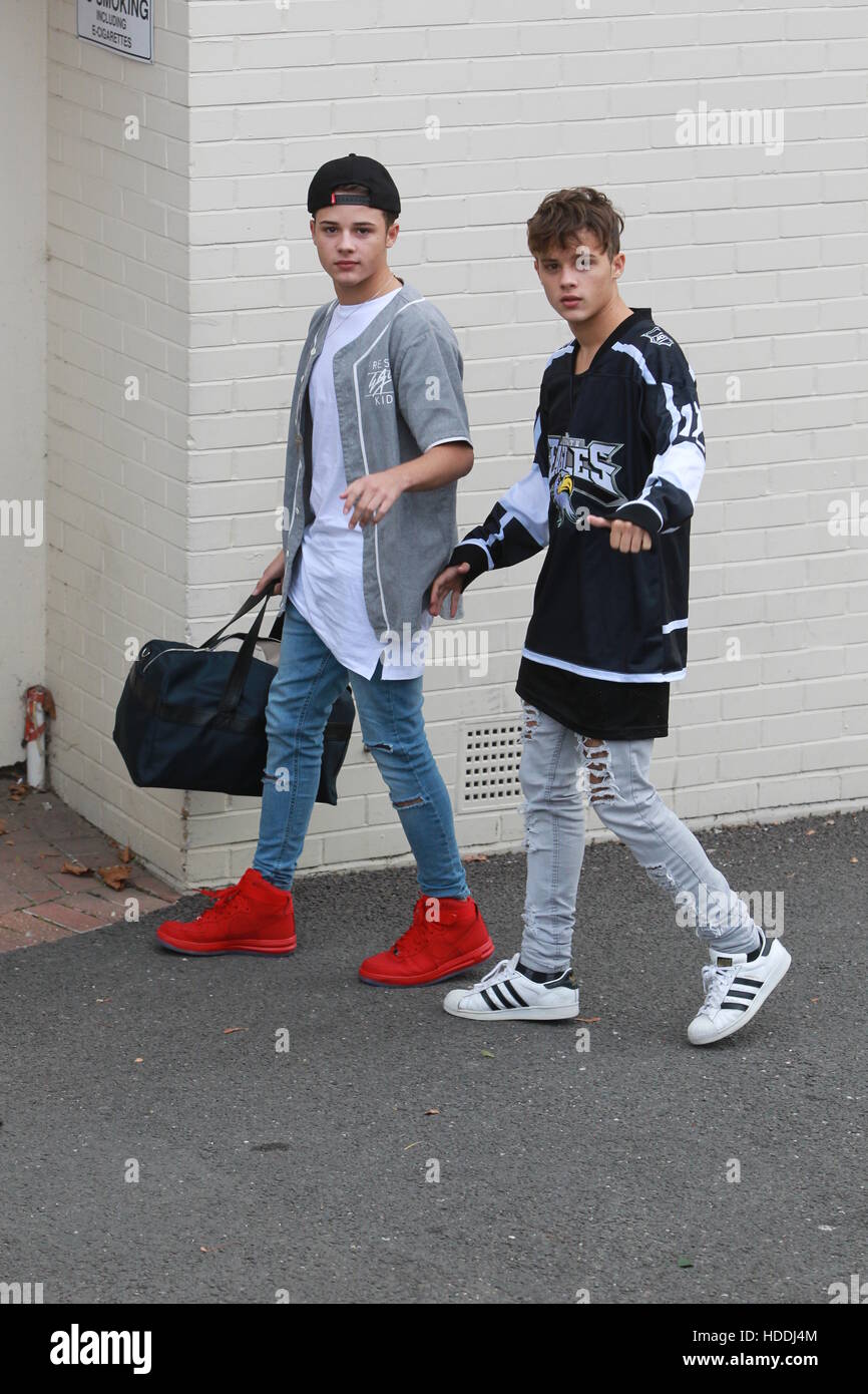 Contestants seen arriving at the Fountain Studios for the X Factor ...