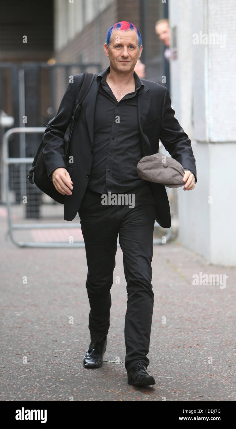 Adam Hills outside ITV Studios Featuring: Adam Hills Where: London ...
