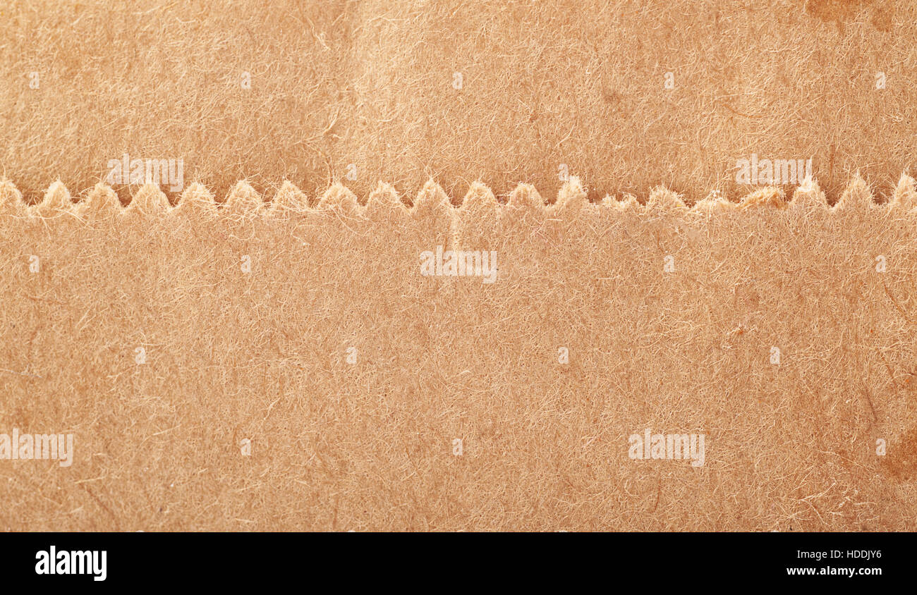 Packaging paper texture with seam as abstract background Stock Photo ...