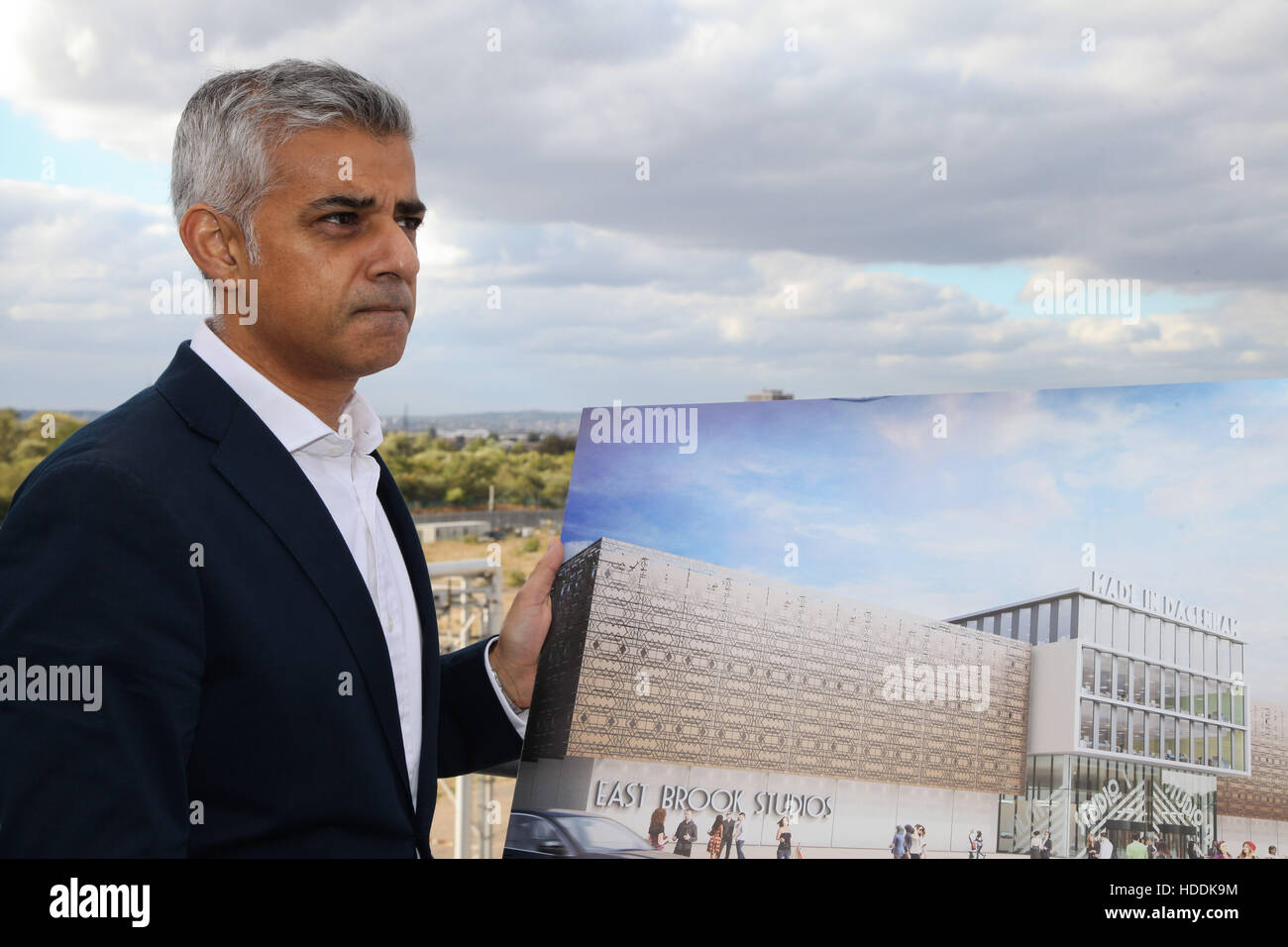 The Mayor of London Sadiq Khan and Darren Rodwell, Leader of Barking ...