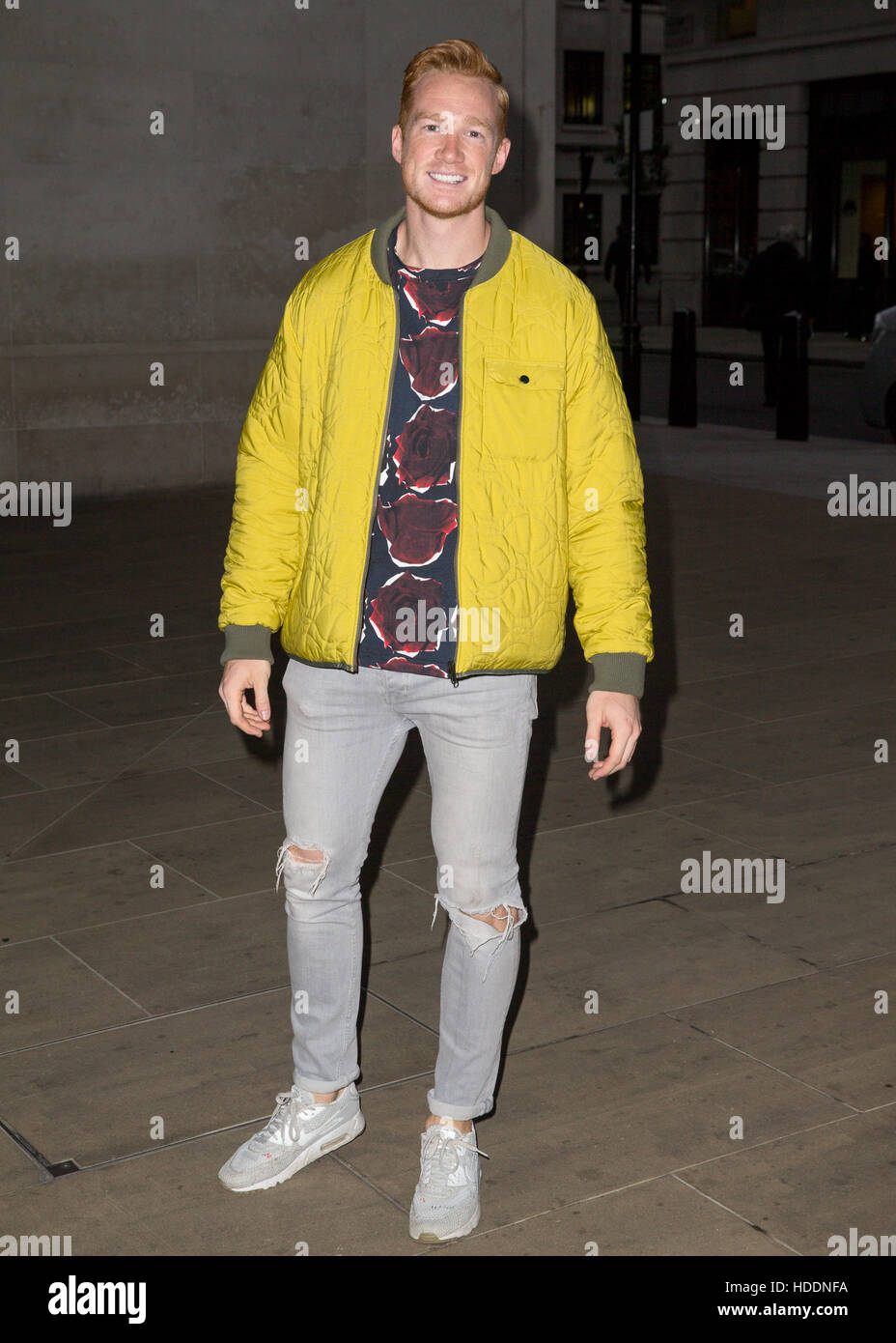 Celebrities at Radio 2 Featuring: Greg Rutherford MBE Where: London ...