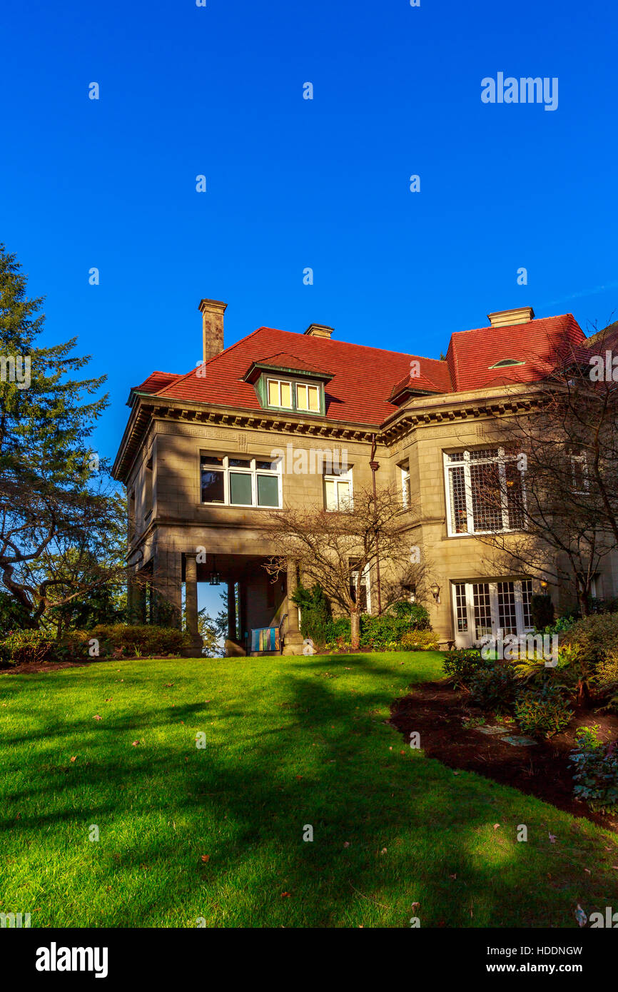 Portland, Oregon, USA - February 25, 2016: Originally built in 1909 ...