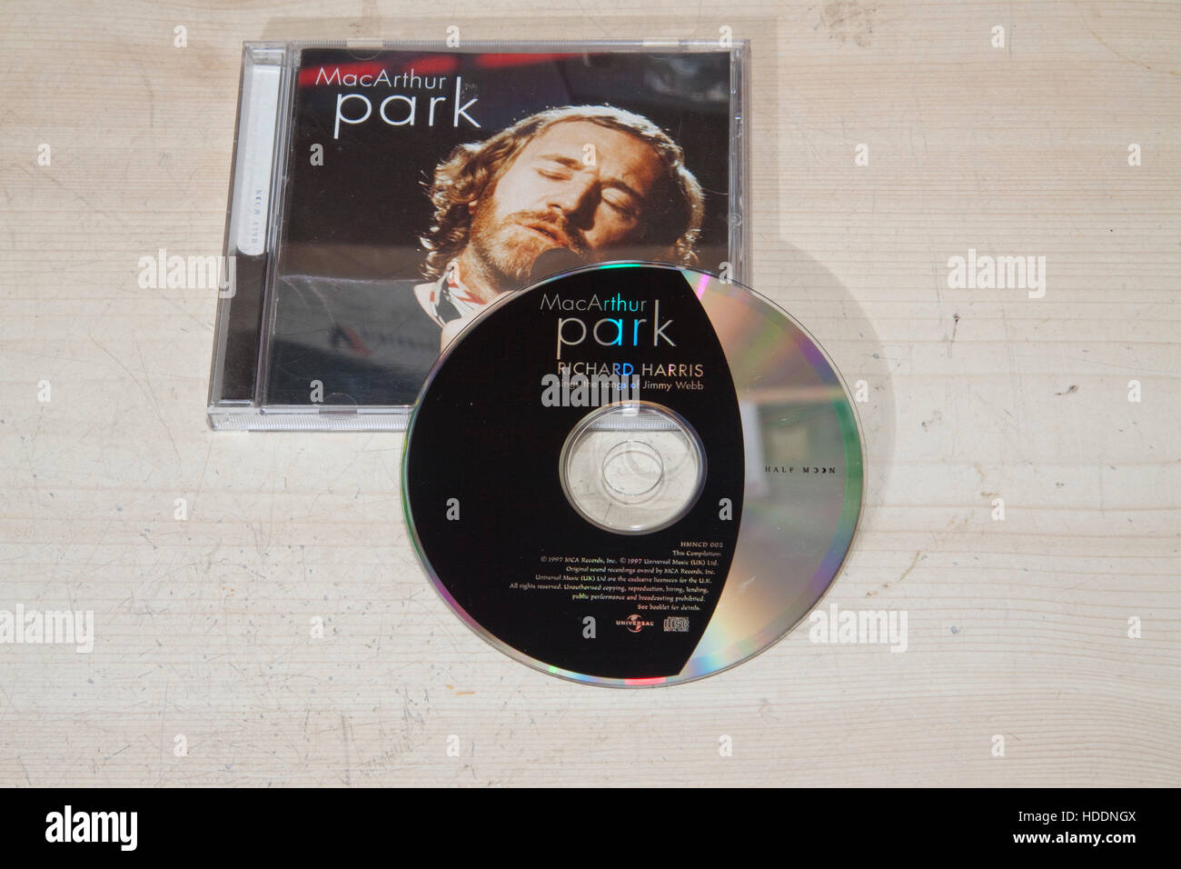 CD Richard Harris MacArthur Park Stock Photo - Alamy
