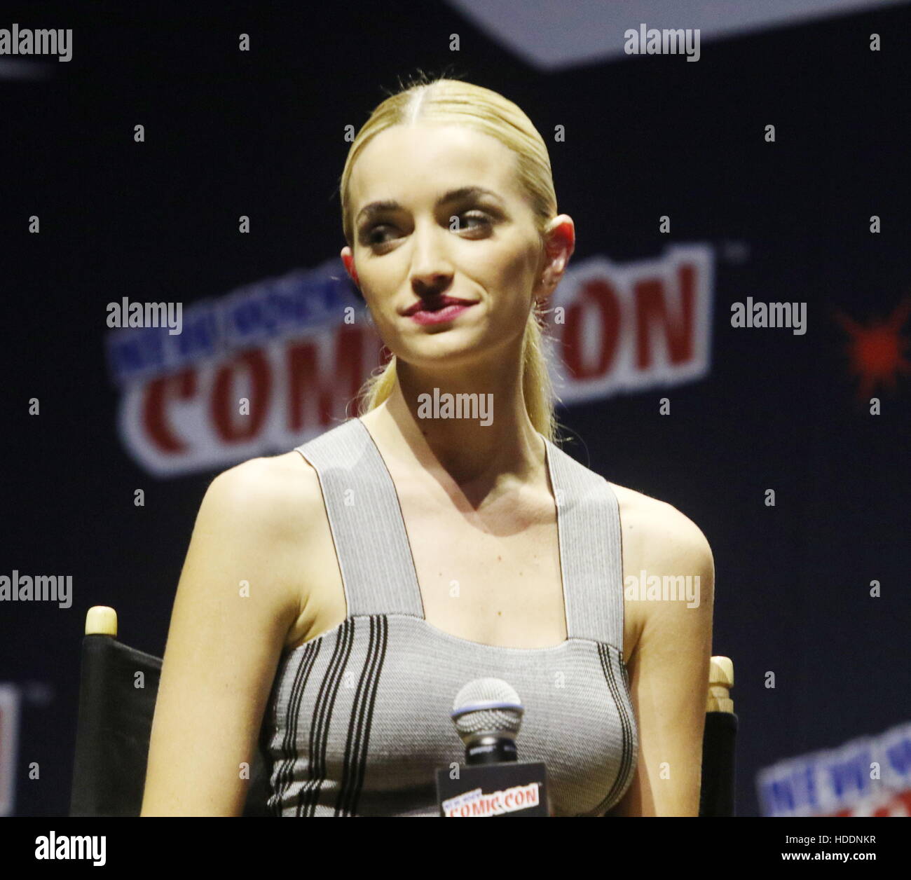 New York Comic Con at Javits Center - Day 1 Featuring: Brianne Howey ...