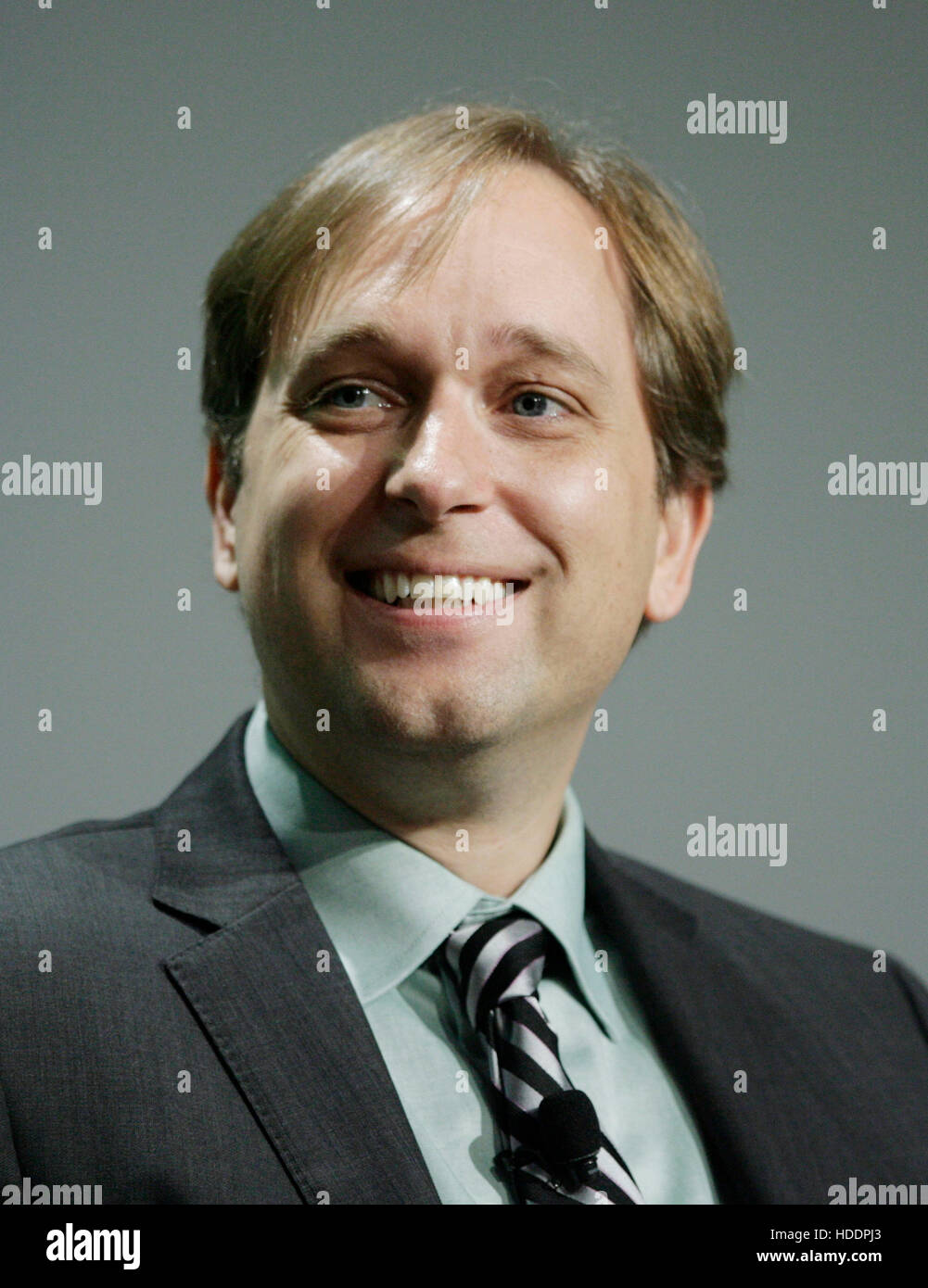 David Flynn, chief executive officer of Fusion-io, speaks during the ...