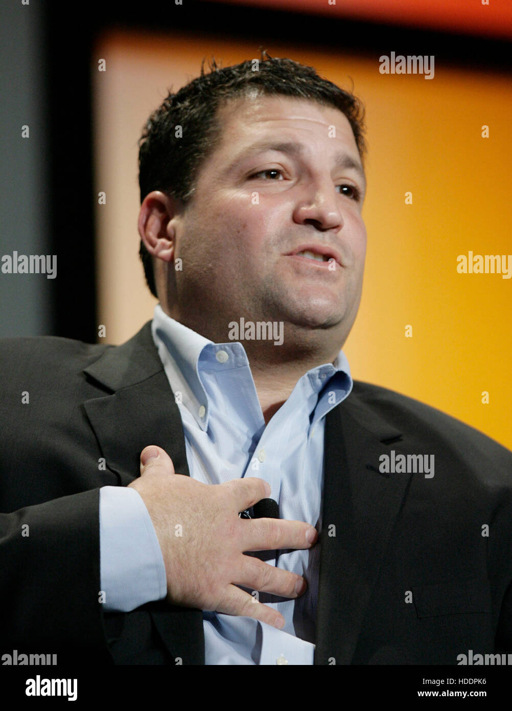 Paul Santinelli, partner with North Bridge Venture Partners LP, speaks ...