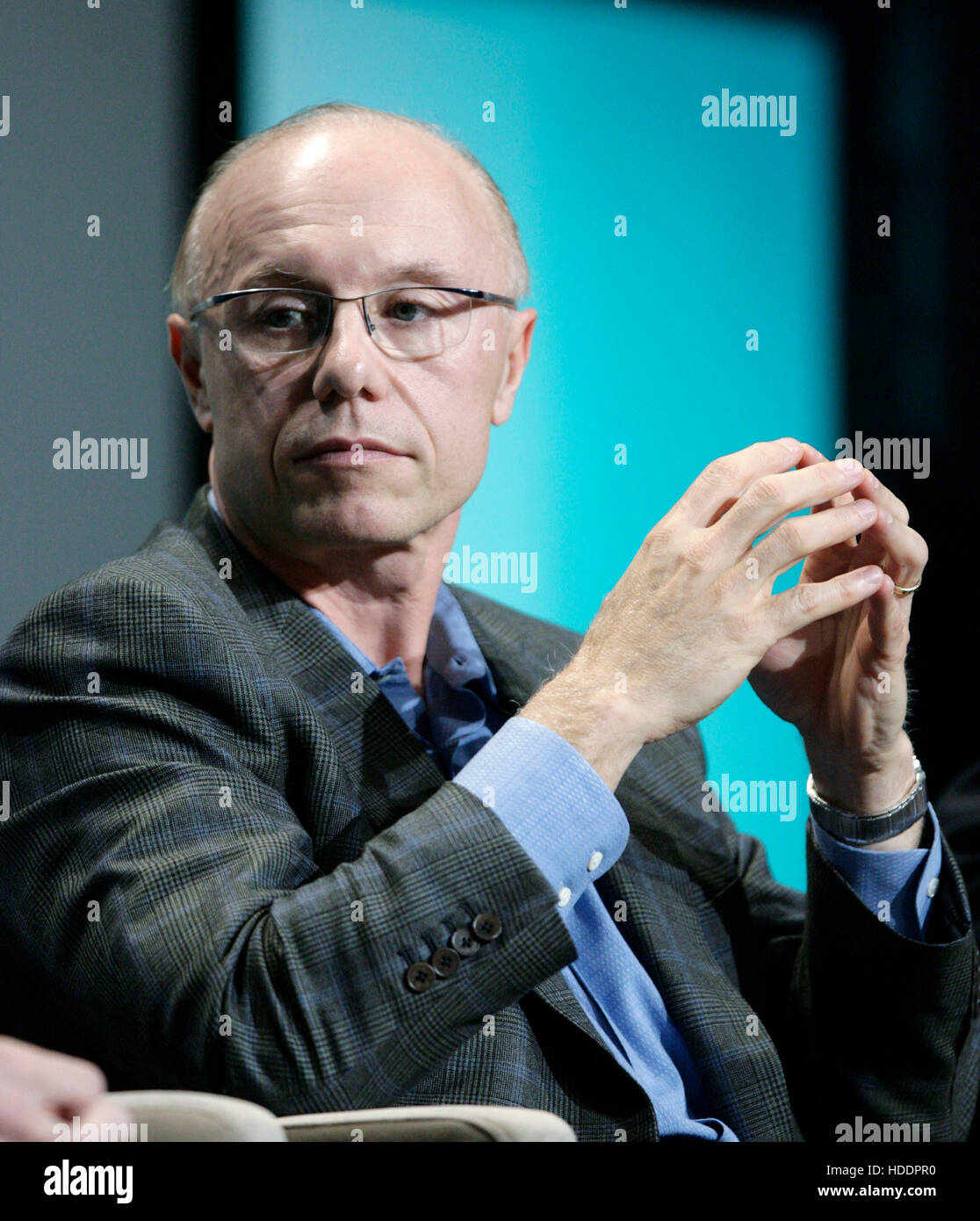 Douglas Leone, a partner with Sequoia Capital Ltd., speaks during the ...