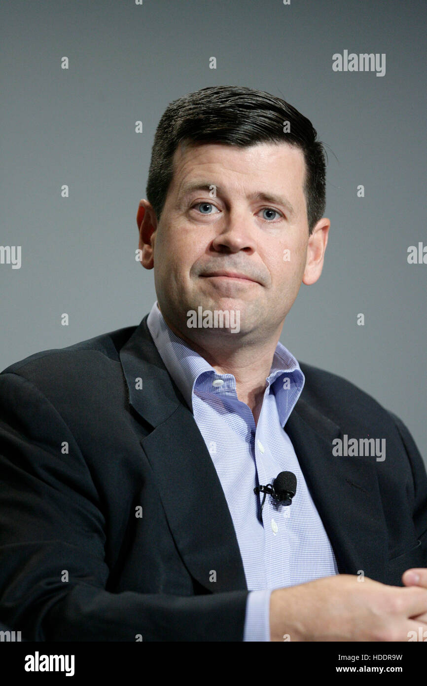Bob McCooey, Senior Vice-president NASDAQ OMX, speaks during the 2010 ...