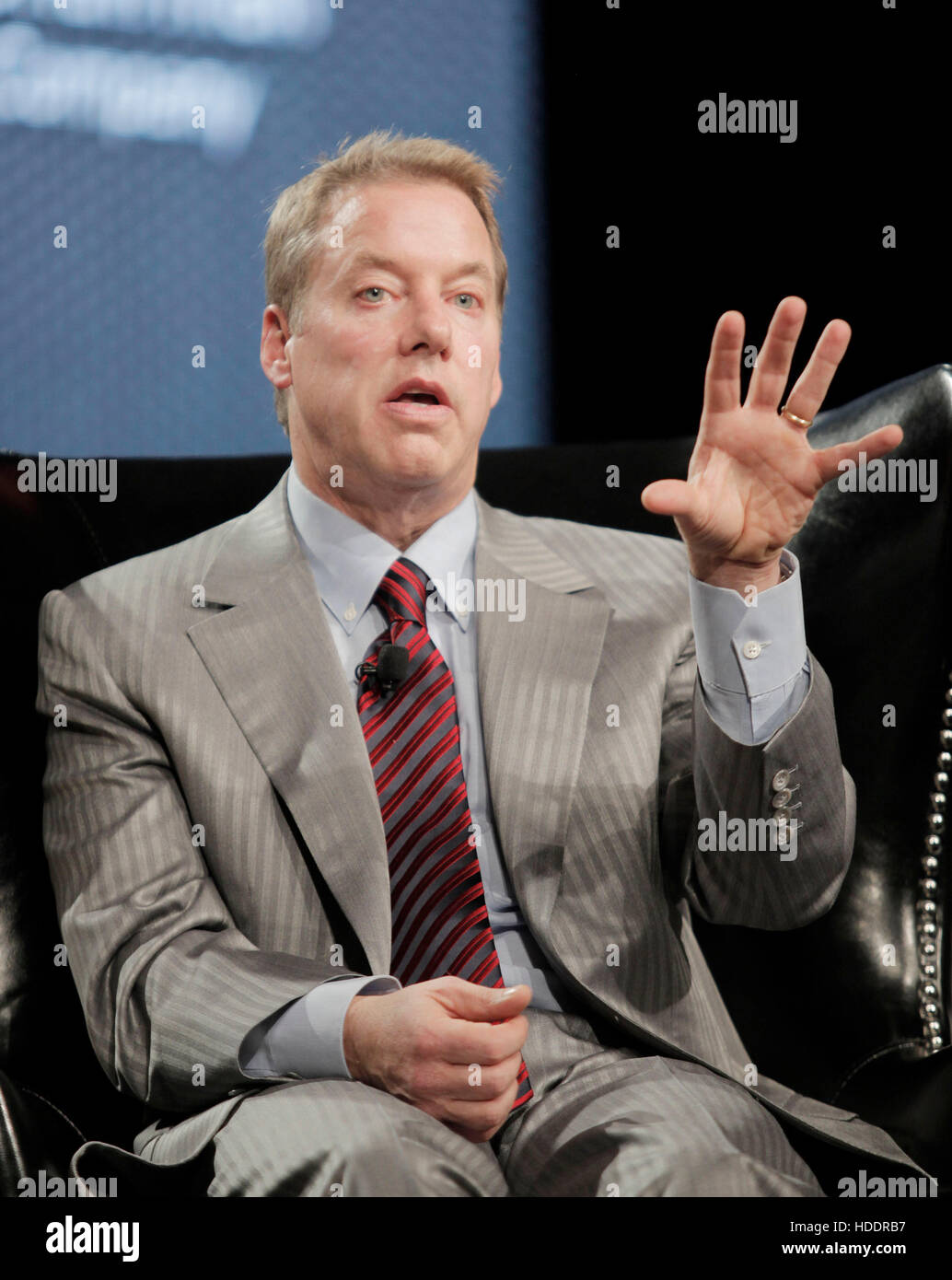 Bill Ford, chairman of Ford Motor Co., speaks during the 2010 Ernst ...