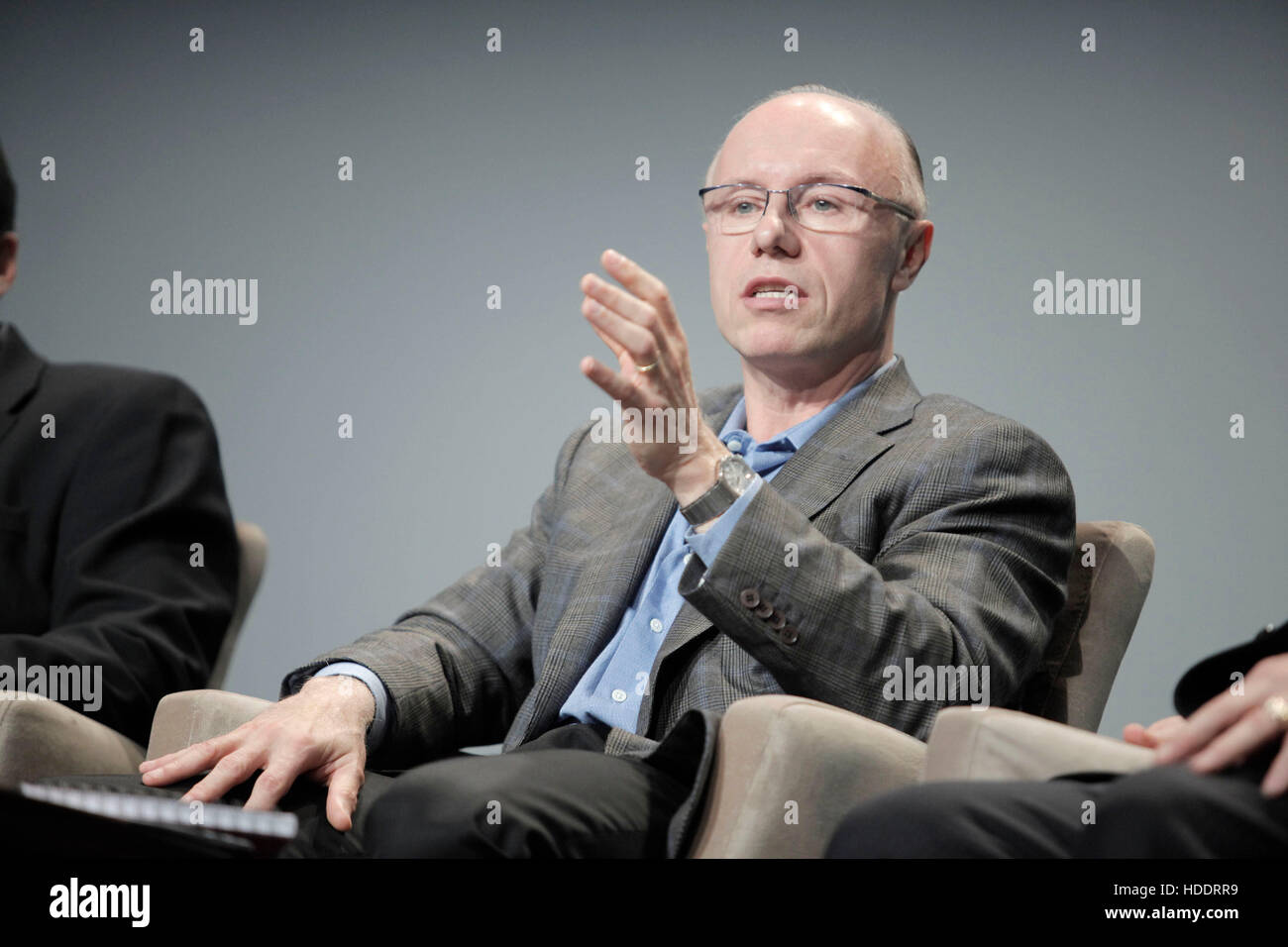 Douglas Leone, a partner with Sequoia Capital Ltd., speaks during the ...